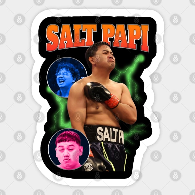 PAPI SALT VINTAGE - Boxer - Sticker | TeePublic